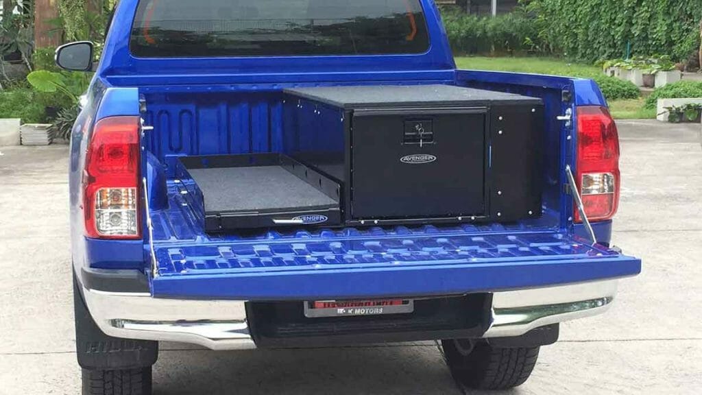 Half Slide & Drawer – Canopies for your ute or 4×4 Vehicle