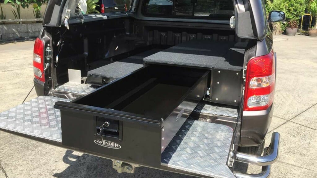 Half Slide & Drawer – Canopies for your ute or 4×4 Vehicle